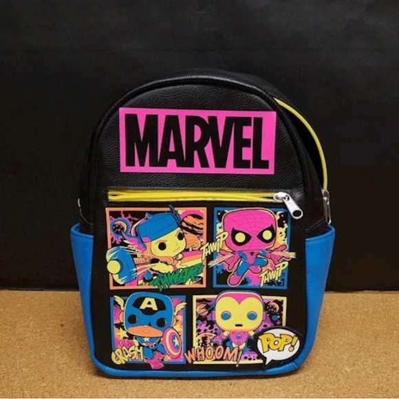 Marvel | Bags | Funko Pop Marvel Mini Backpack | Poshmark